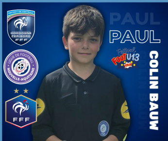 PAUL, SÉLECTIONNÉ POUR LA FINALE NATIONALE U13 PITCH ! – DISTRICT DE ...