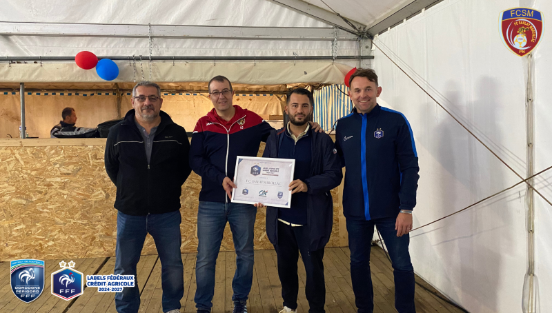 🏅 Labels FFF 2024-2027 : une belle reconnaissance pour nos clubs locaux ...
